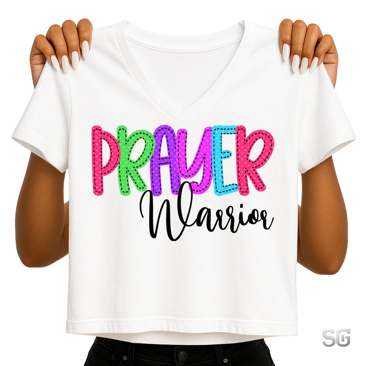 Prayer Warrior (CF04A) DTF Transfer – Silverglitzz